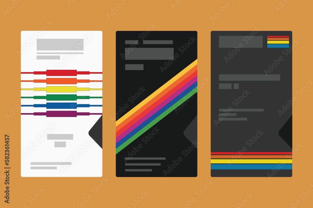 set of three blank vhs cassette covers template vhs packaging designs ...