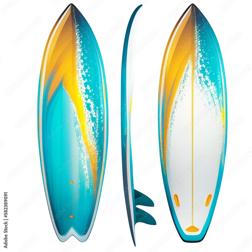 surf board. Luxury surfboard. isolated on blank background PNG Stock ...