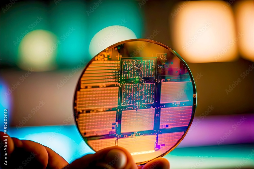 silicone wafer semiconductor manufacturing technology development of ...