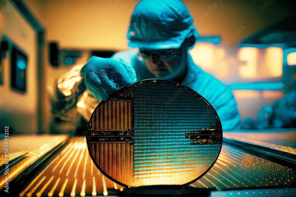 engineering production for high-tech business wafer semiconductor ...