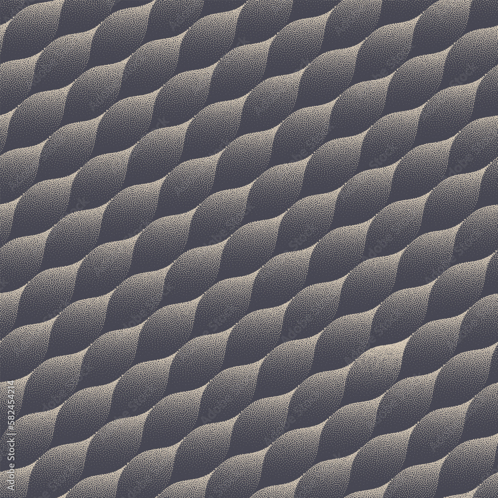 Tilted Scales Structure Seamless Pattern Vector Stipple Dynamic ...