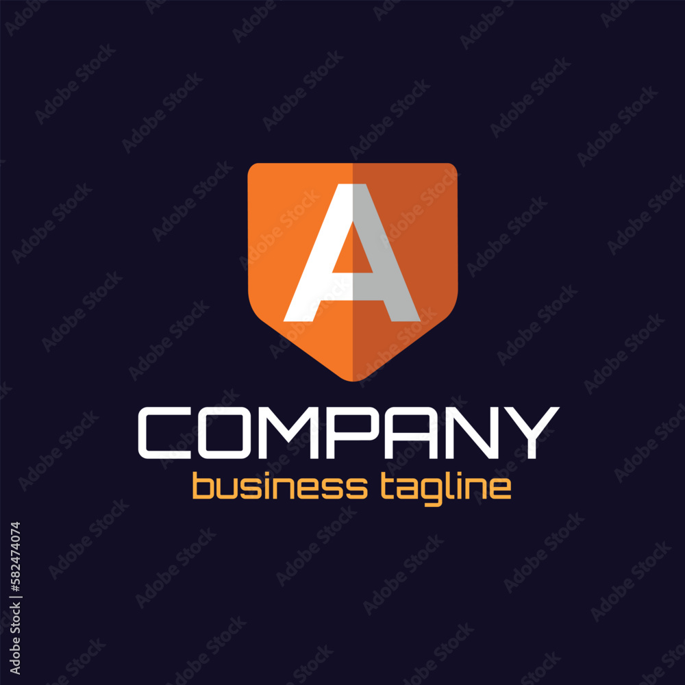 A1 Logo Design Template Vector Stock Vector | Adobe Stock