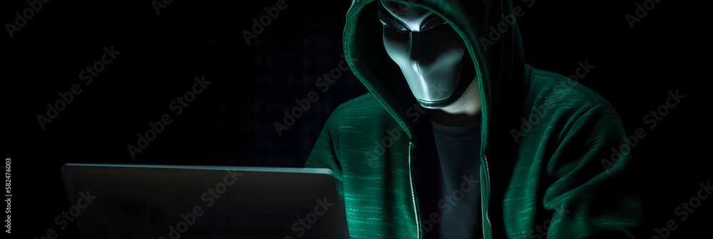 Unveiling the Enigmatic World of Cybercrime: A White Masked Hacker's ...