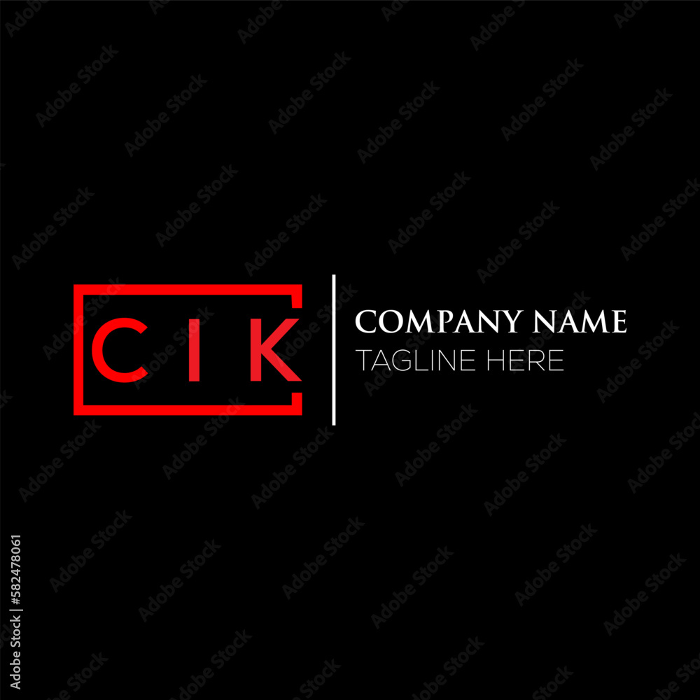 CIH letter logo design on black background. CIH creative initials ...