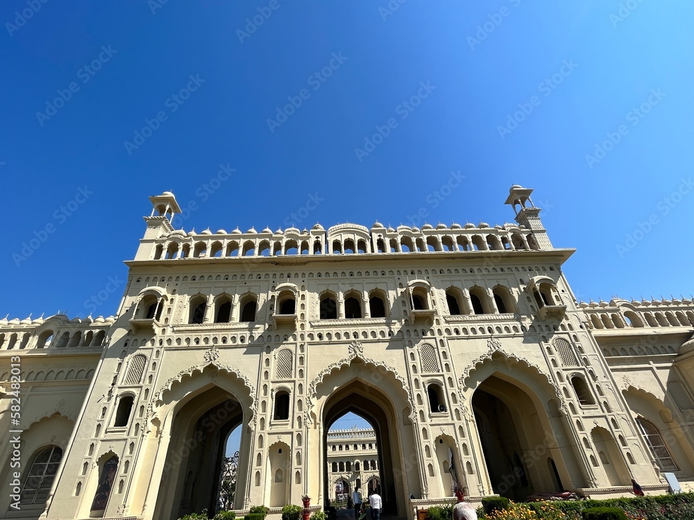 Bara Imambara consisting of Asfi Mosque in Lucknow, Uttar Pradesh in ...