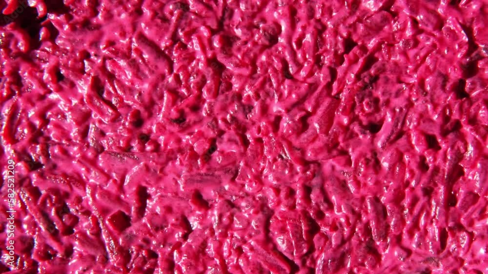 Beetroot salad with dressing and spices. Cooked chopped beet. Asian ...