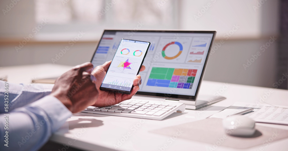 KPI Business Analytics Data Dashboard Stock Photo | Adobe Stock