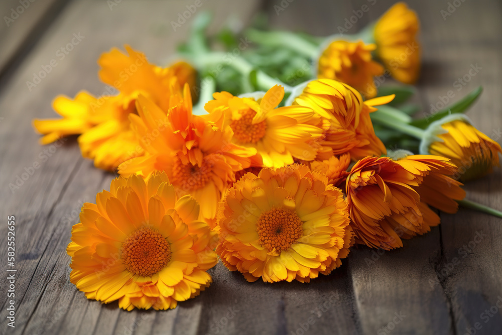 Calendula pictures showcase the bright and cheerful flowers of the ...