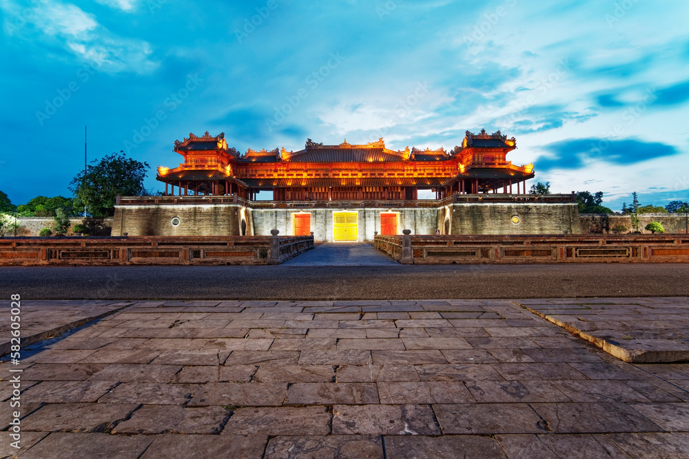 Photo & Art Print Imperial Royal Palace of Nguyen dynasty in Hue, Vietnam, Ukey