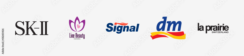 SK-II Logo, Line Beauty B Logo , dm drugstore Logo, SIGNAL Logo, la ...