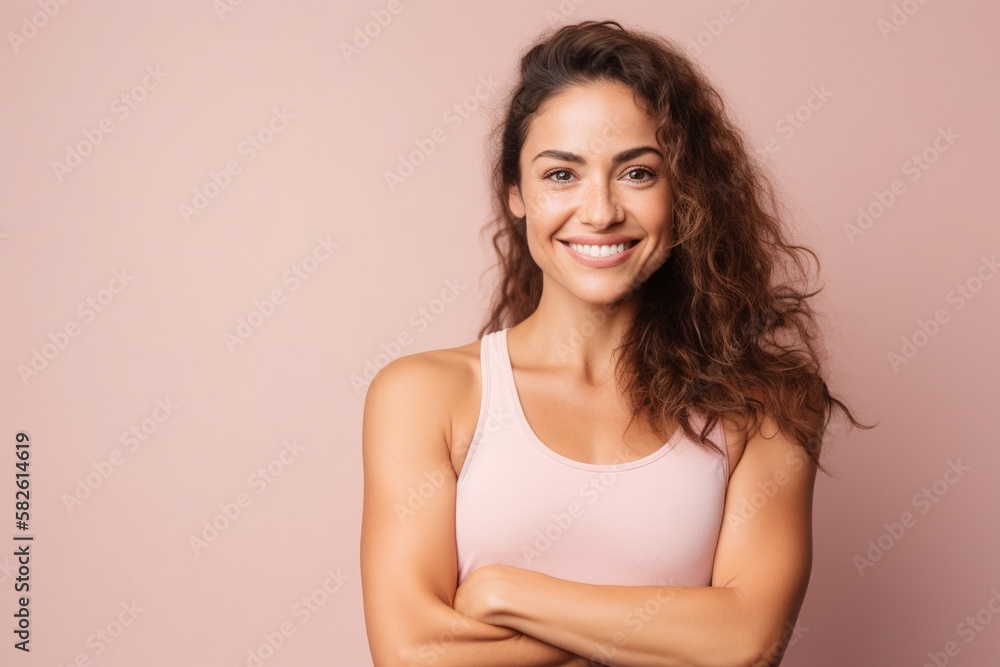 Young european sport coach entrepreneur posing fierce and powerful, is ...