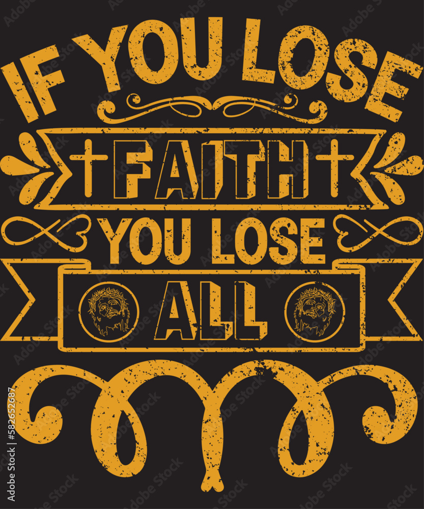 If you lose faith you lose all, Faith Svg, Jesus Svg, Religious Svg ...