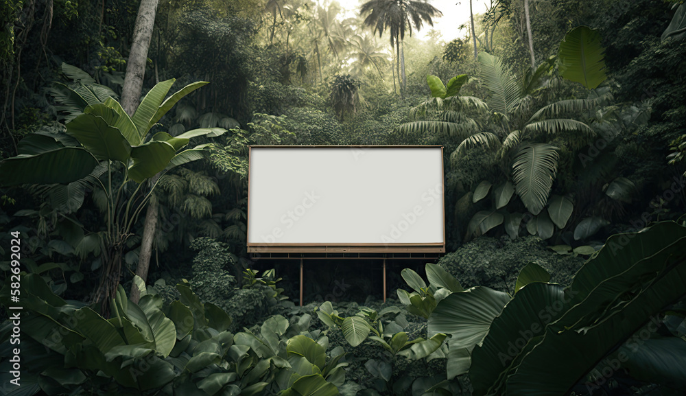 Escape to a tropical paradise with this eye-catching jungle-themed ...