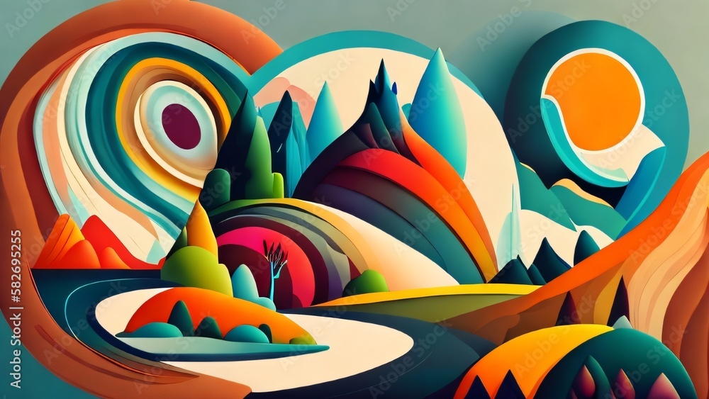 Imaginative Composition Sunrise