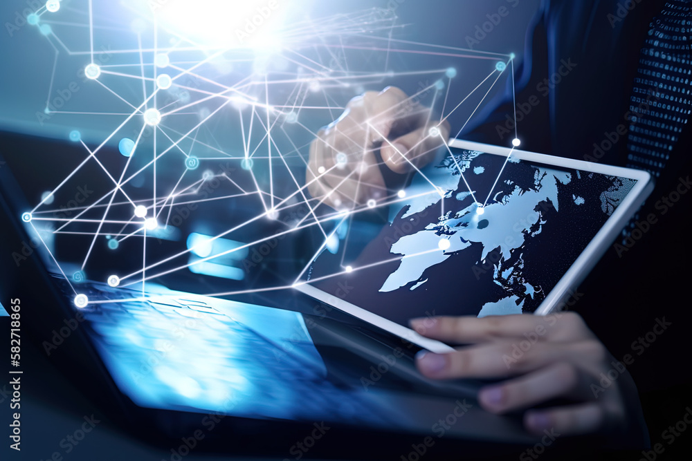 System Artificial intelligence Chat AI Technology Robot AI chatbot ...