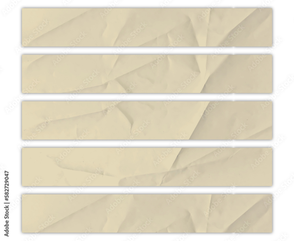 Collection of old sticky tapes isolated on transparent background. shot ...