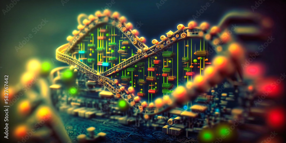 The process of determining the exact order of nucleotides within a DNA ...