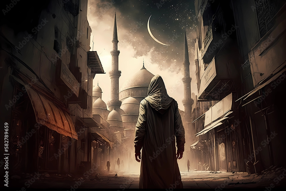 Understanding Islam | AI Generative Stock Illustration | Adobe Stock