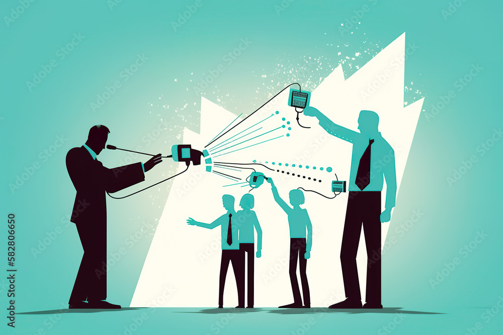 Manipulating a person using the media. An imagined concept generated by ...