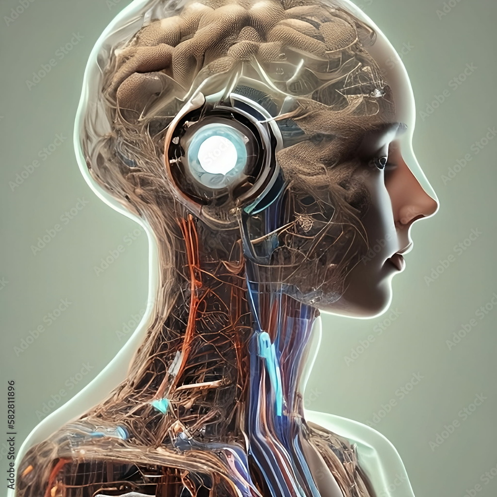 Dynamic and interactive installation that explores the merging of human ...