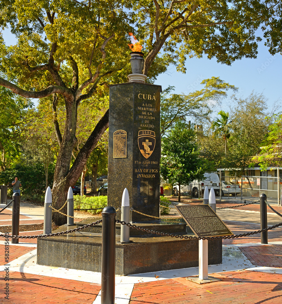 Bay of Pigs Monument, monument in honor of fallen of Bay of Pigs ...