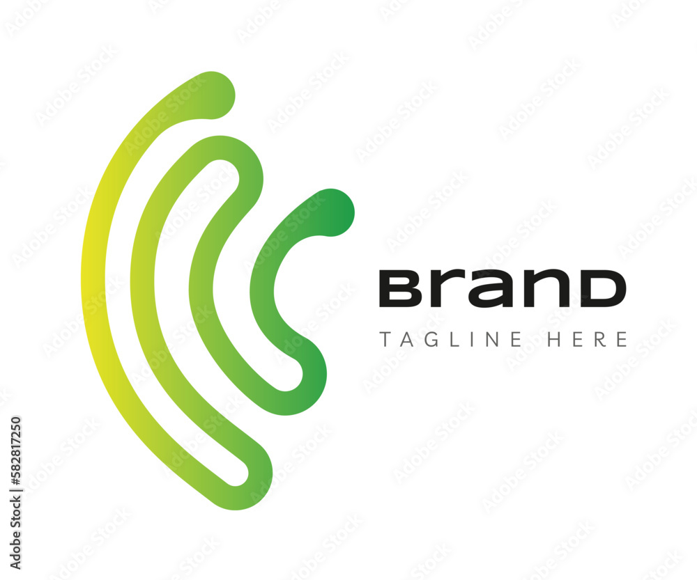 Vetor de Electrical circuit logo icon design template elements. Usable ...