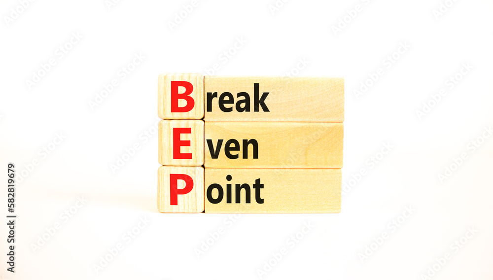 BEP break even point symbol. Concept words BEP break even point on ... BEP break even point symbol. Concept words BEP break even point on ...