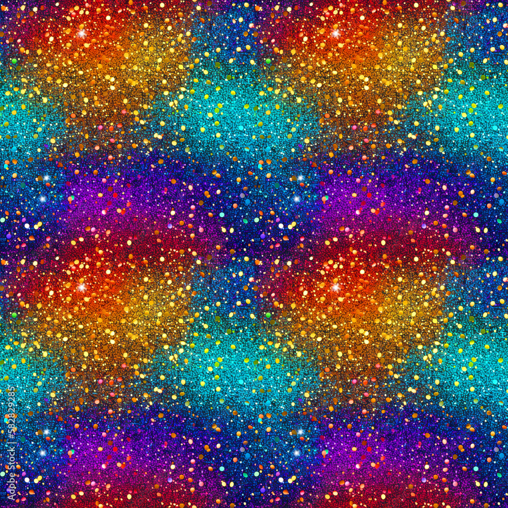 Seamless glitter background pattern. Beautiful design sparkling glitter ...