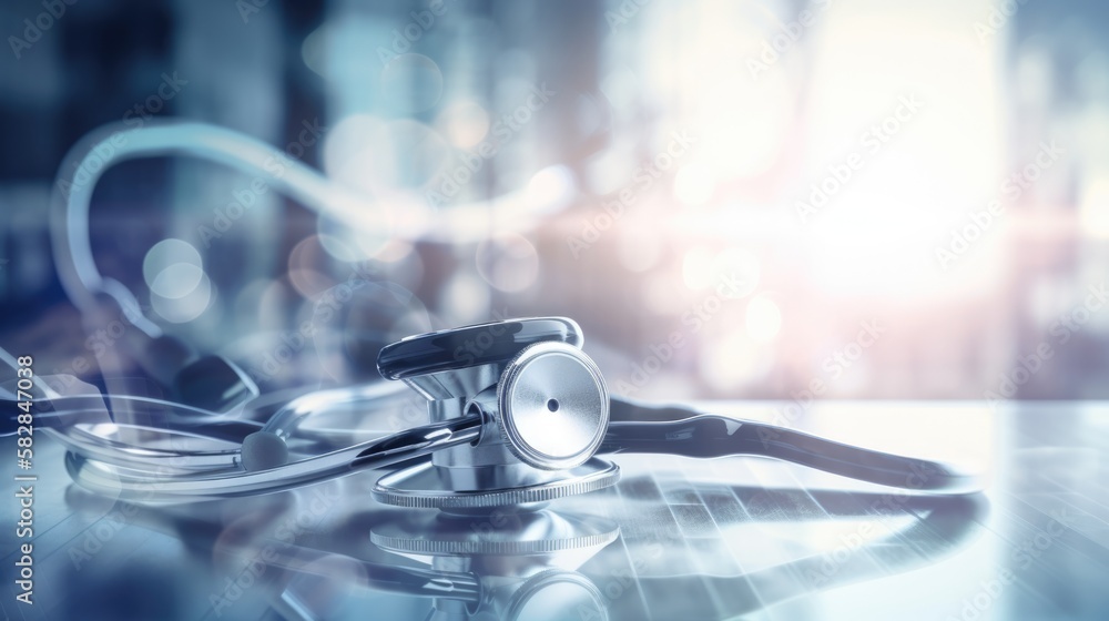 Healthcare and Medicine Abstract Background with Space for Your Next ...