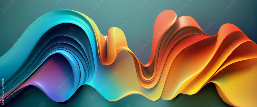 3D Abstract Background Stock Illustration | Adobe Stock
