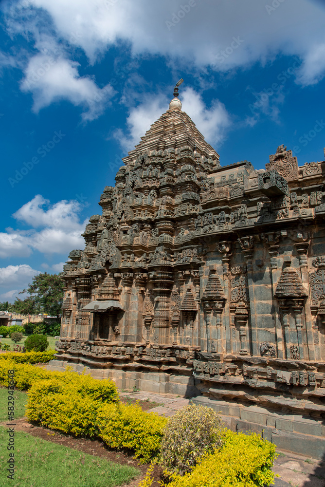 Mahadeva temple dedicated to Lord Shiva in Itagi in Koppla, Karnataka ...