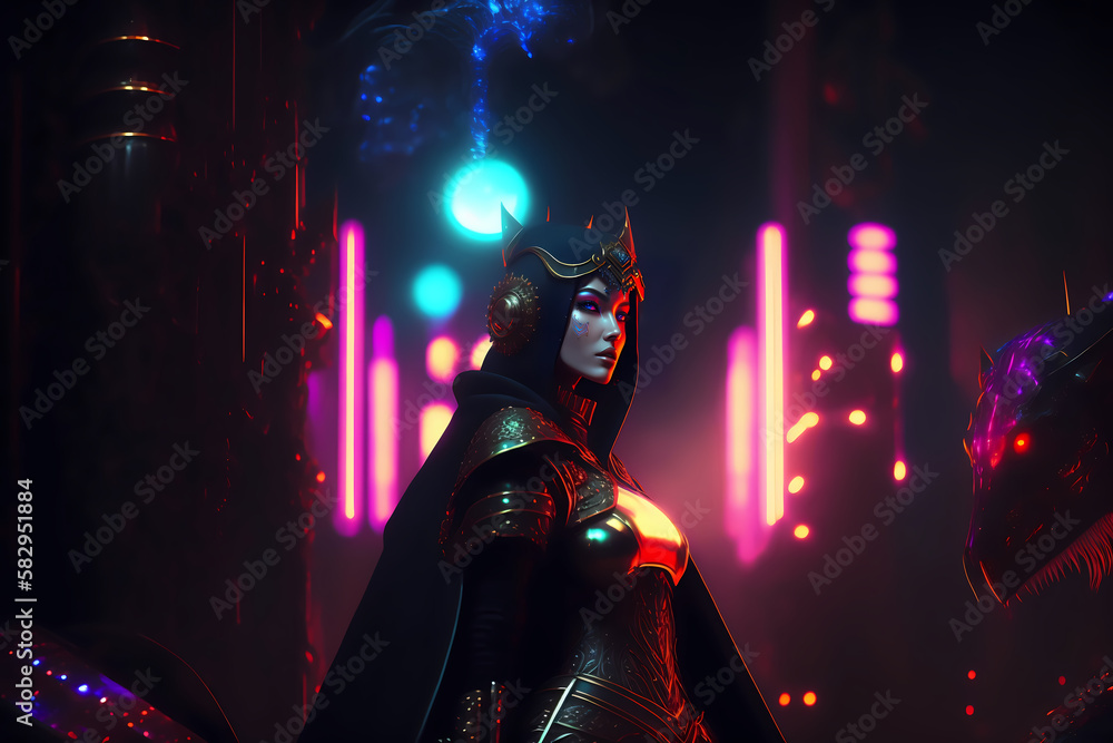 Cyber punk dark souls blood borne boss, final fantasy, very coherent ...