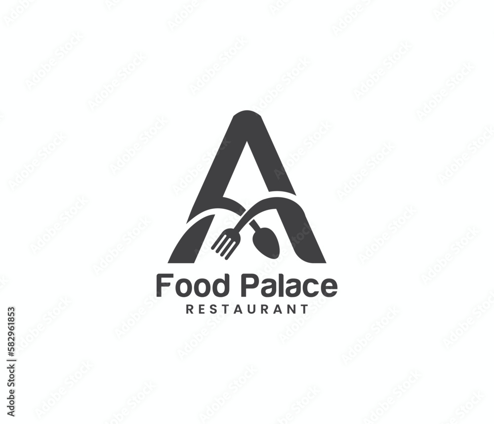 Home Food logo, restaurant logo healthy food chef Stock Vector | Adobe ...