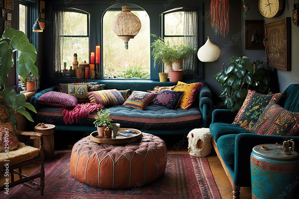 luxury hotel room, living room couch, living room with people, living ...