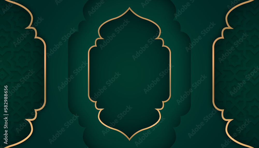 islamic background blank space text Stock Illustration | Adobe Stock