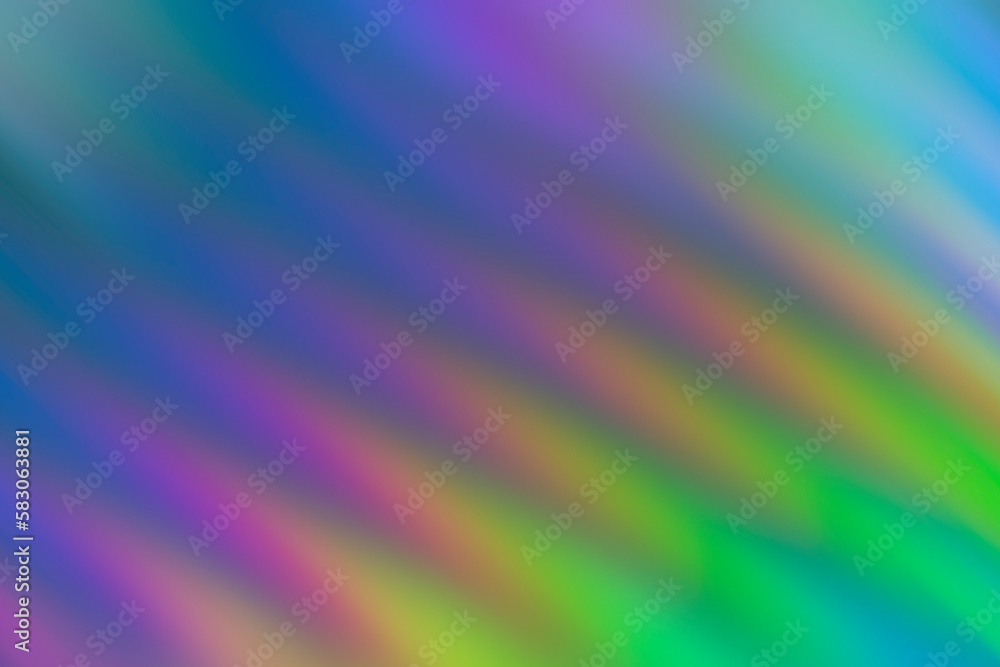 Rainbow RGB light prism effect, transparent background. Hologram ...