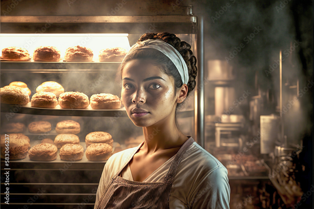 Mastering the Craft: A Glimpse into the Life of a Talented Female Baker ...