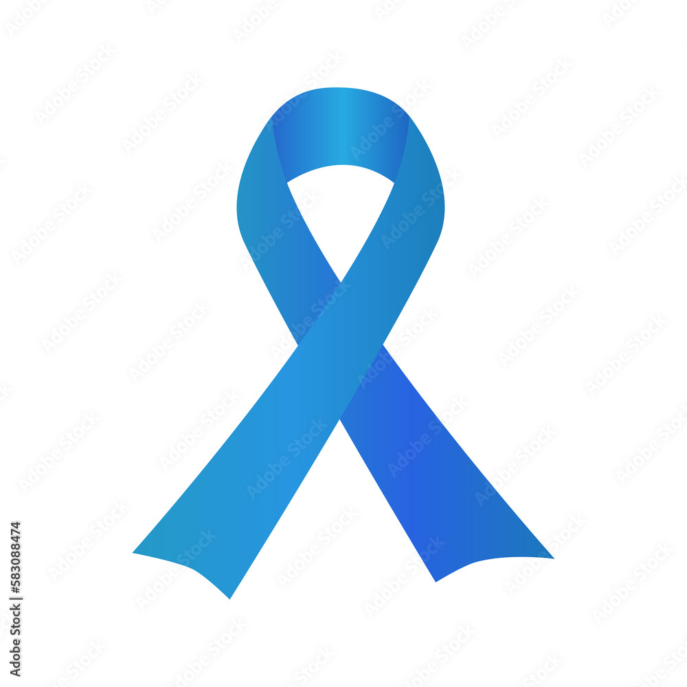 Symbol of human trafficking and sexual slavery illustration. Blue ...