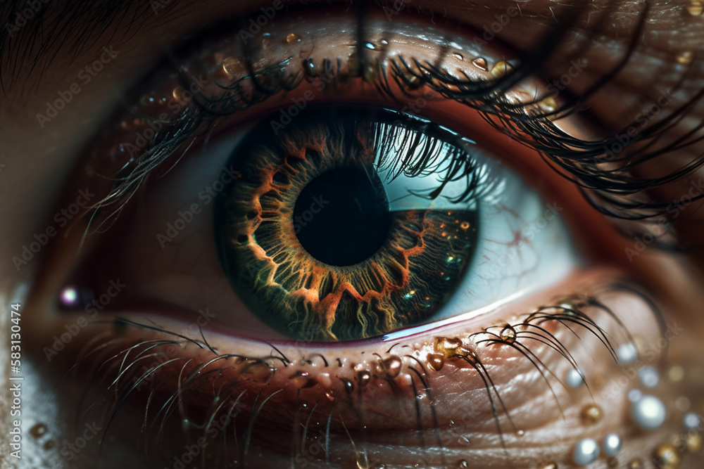 This image offers a close-up view of the miraculous process of ...