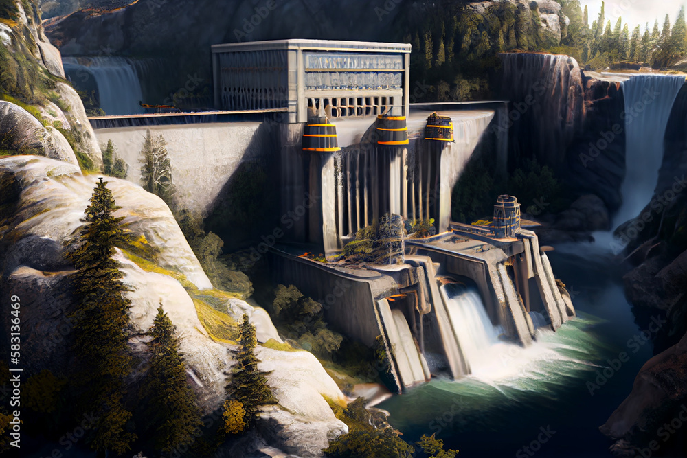 Hydroelectric power plants: These images depict the power of nature ...