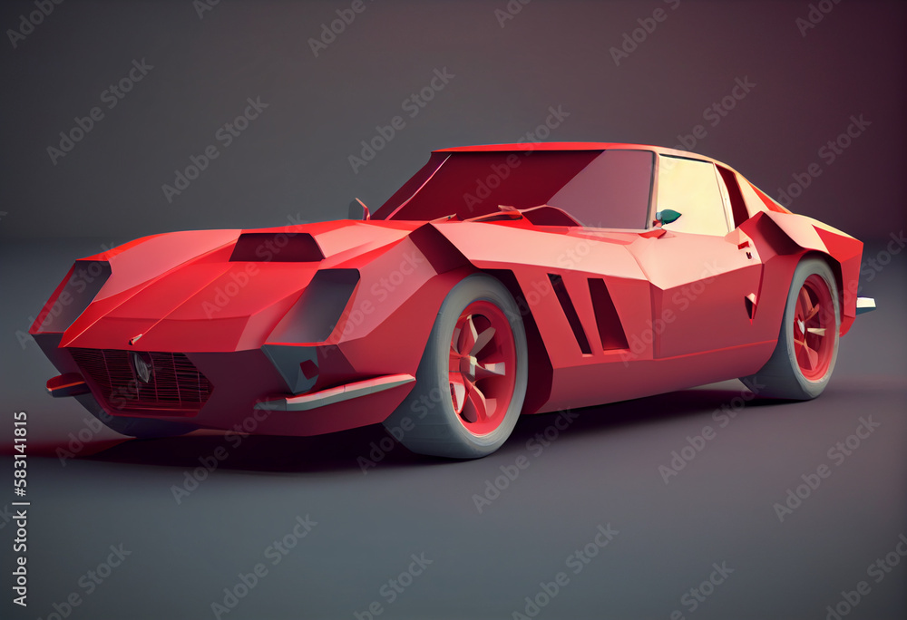 These images combine the retro aesthetic of classic cars with the ...
