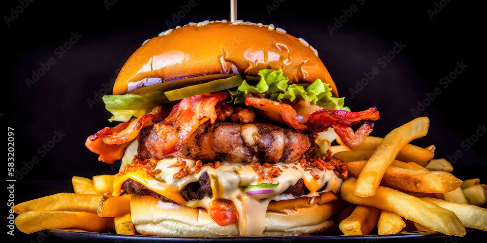 Hamburger Cheeseburge Spezial Delikat Beef Vegie Hummer Shrimps Döner ...