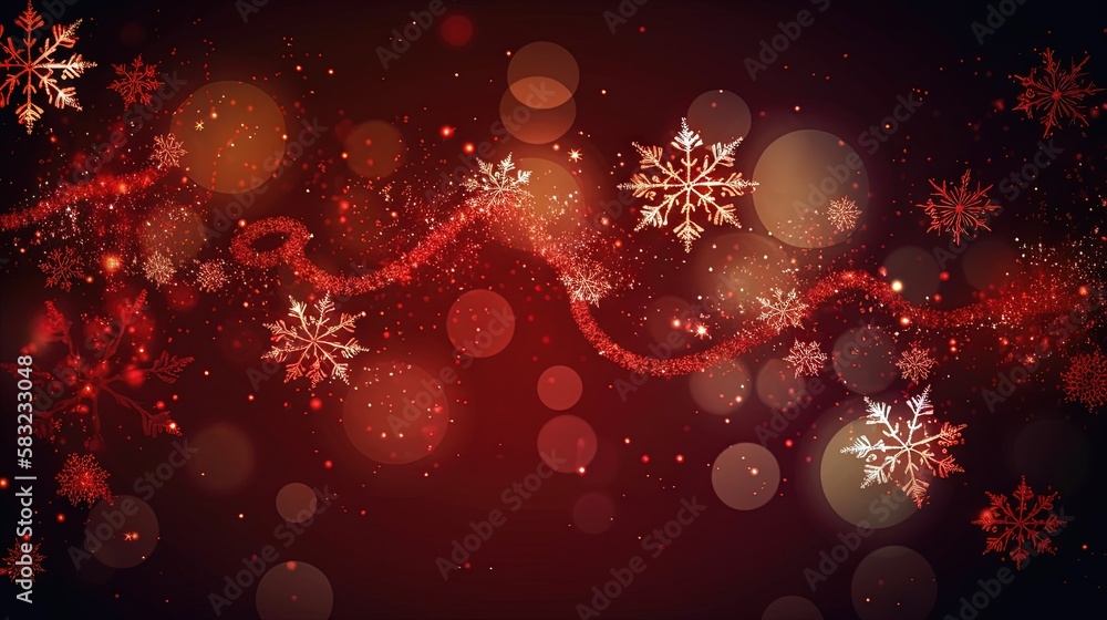 Un fond de Noël festif avec beaucoup d'espace de copie. Idéal pour les ...