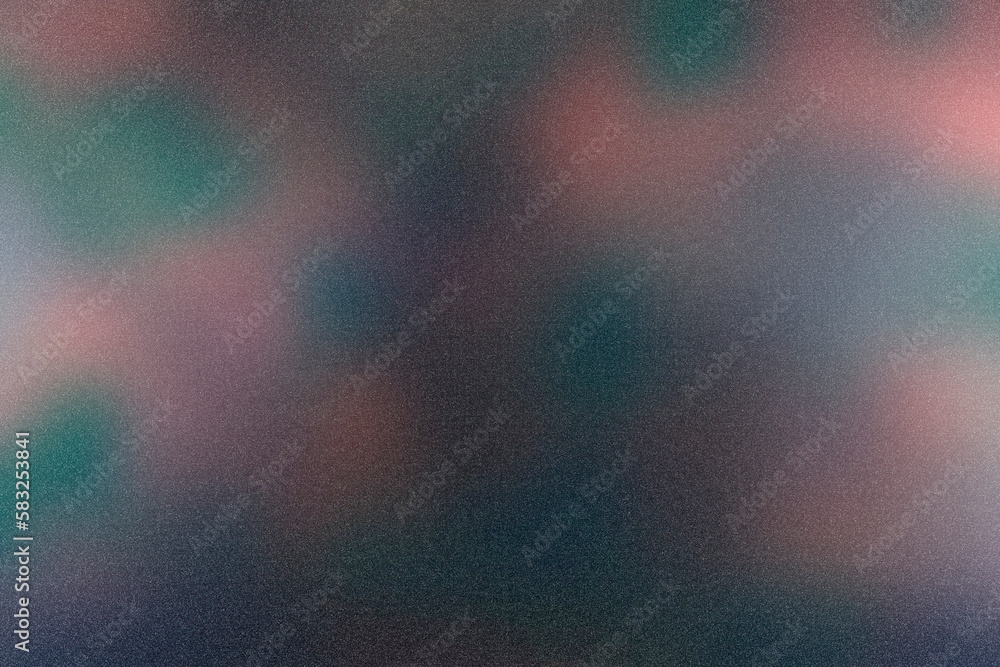 Abstract blurred grainy gradient background texture. Colorful digital ...