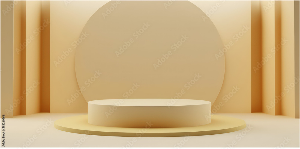 Abstract Pastel Beige Gold Color and Gradient Light Background in ...