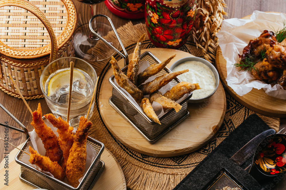 restaurant food. restaurant menu. photos for the menu Stock Photo ...