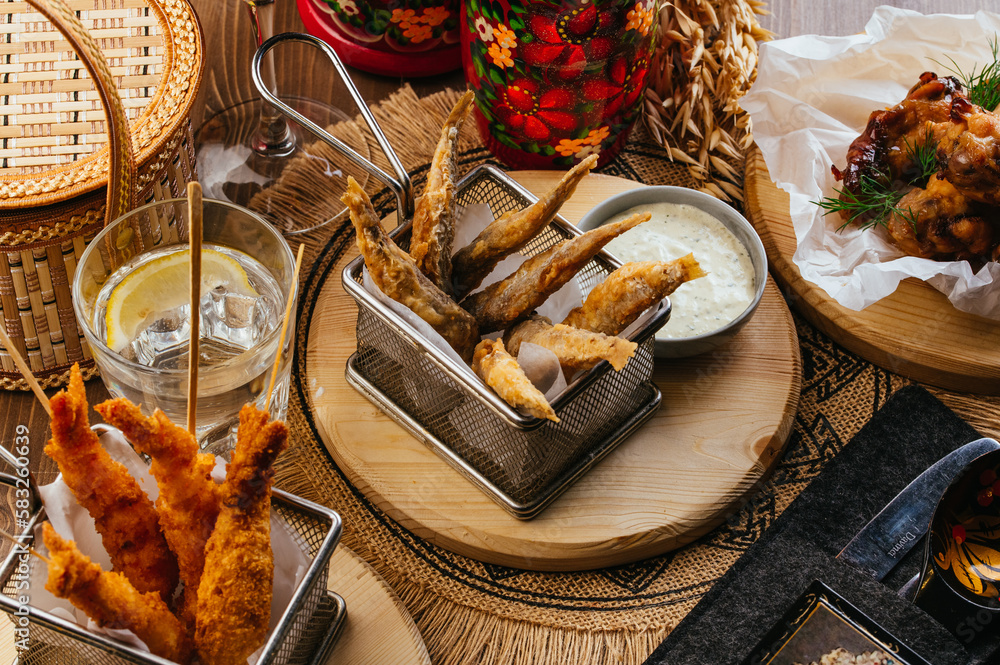 restaurant food. restaurant menu. photos for the menu Stock Photo ...