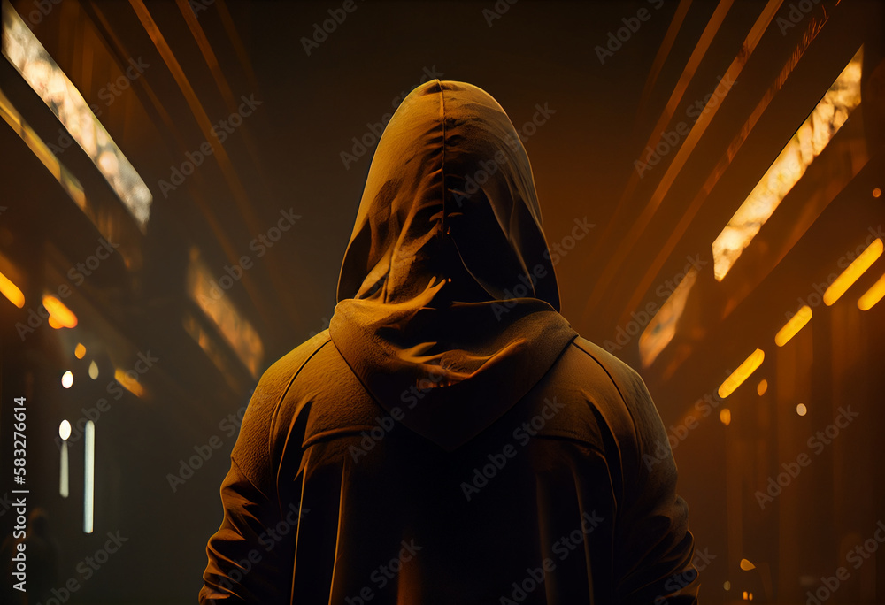 High-Tech Hacker Cyber Attack Concept - A Stock Photo for Cyber Crime ...