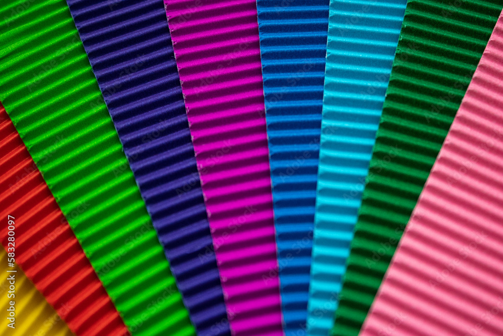 Cartones de colores con texturas Stock Photo | Adobe Stock