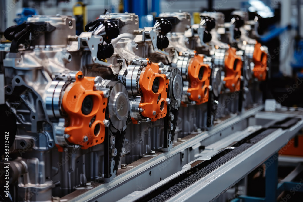 A Machine Testing Car Engines for Performance on the Assembly Line ...